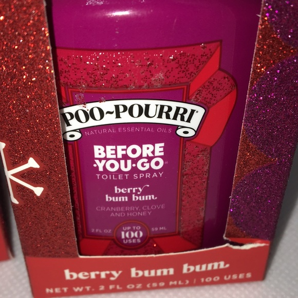 Poo-Pourri | Other | Niob Poopourri Set Of 2 Berry Bum Bum Spray | Poshmark